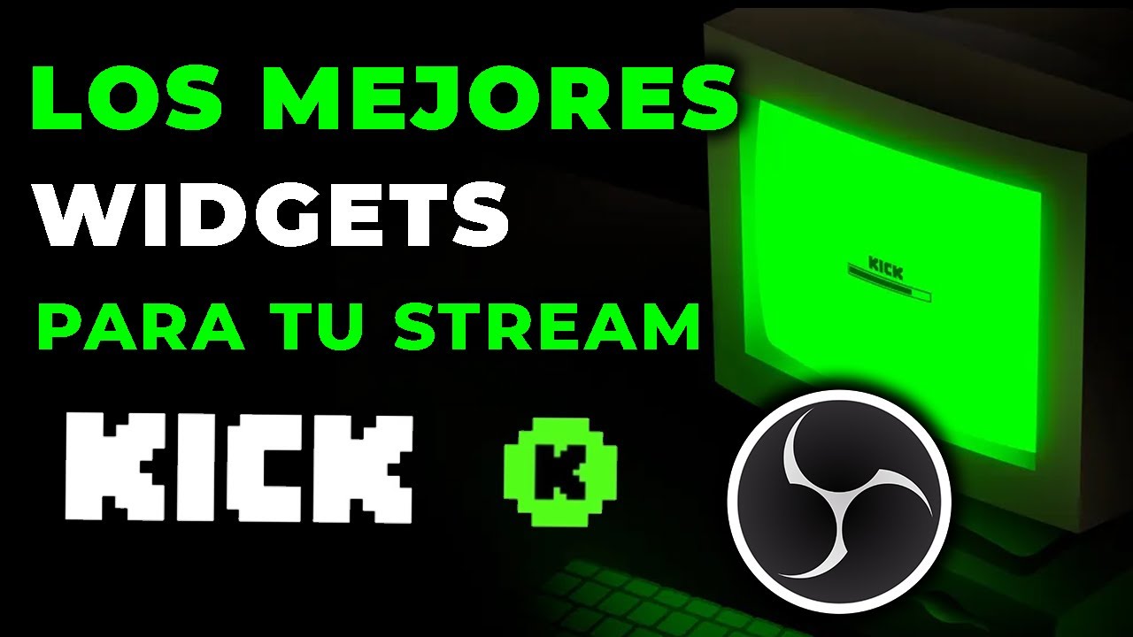 Los mejores widgets para tu stream en kick | Top widgets en kick - YouTube