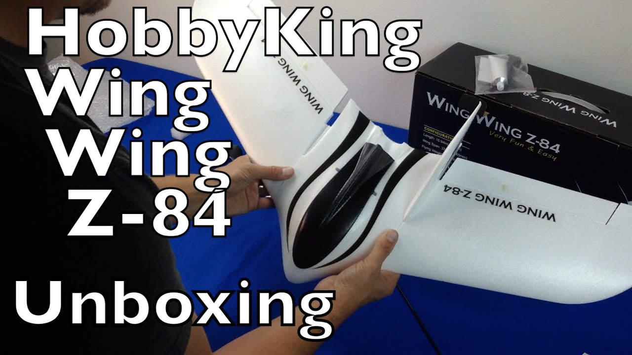 Wing Wing Z-84 By Hobbyking - YouTube