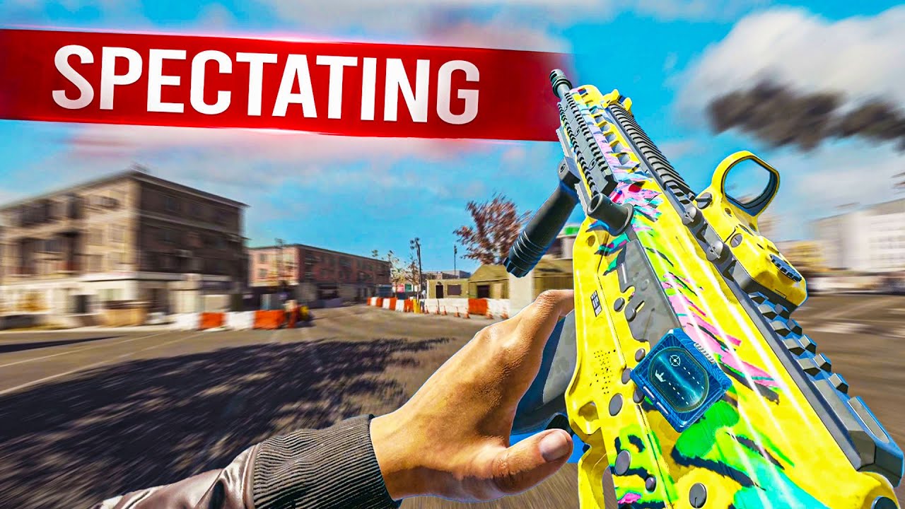 Spectating a PRO Warzone Player... - YouTube