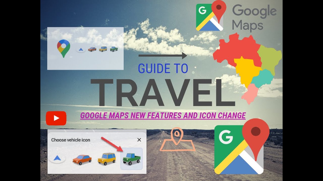 Google Maps New Features || Hidden Google Maps Tricks || How to change ...