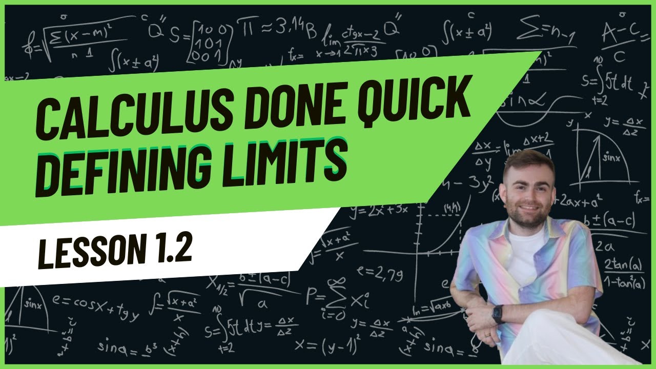 Defining Limits: Calculus Done Quick 1.2 - YouTube