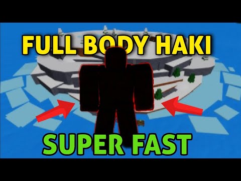 How To Get FULL BODY HAKI *FAST* IN 3 HOURS! | Blox Fruits - YouTube