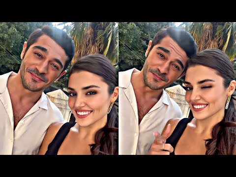 Hande Erçel and Burak Deniz - Via Instagram stories (Bambaşka Biri)