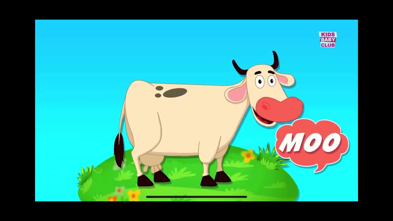 Animal sounds song EP08 the cow goes moo moo moo - YouTube