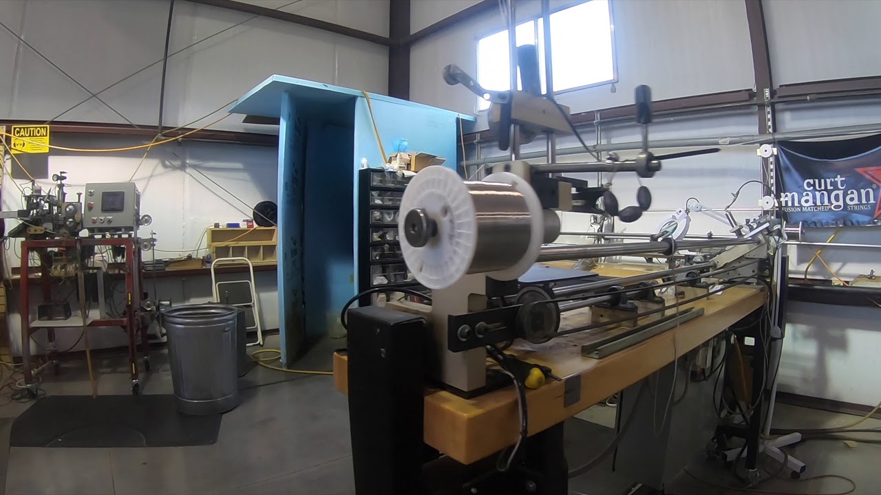 Curt Mangan Guitar Strings Factory Tour - Made in USA - YouTube