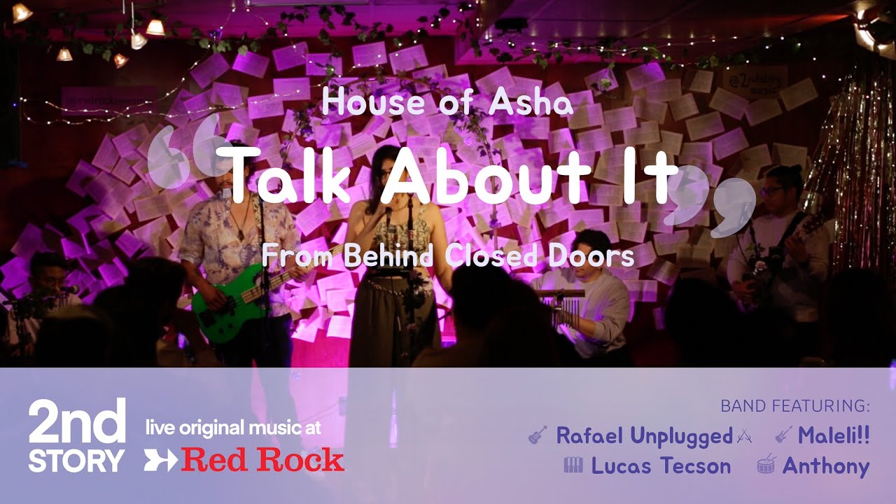 Talk About It (Acoustic) by House of Asha ft. Lucas Tecson, Maleli ...