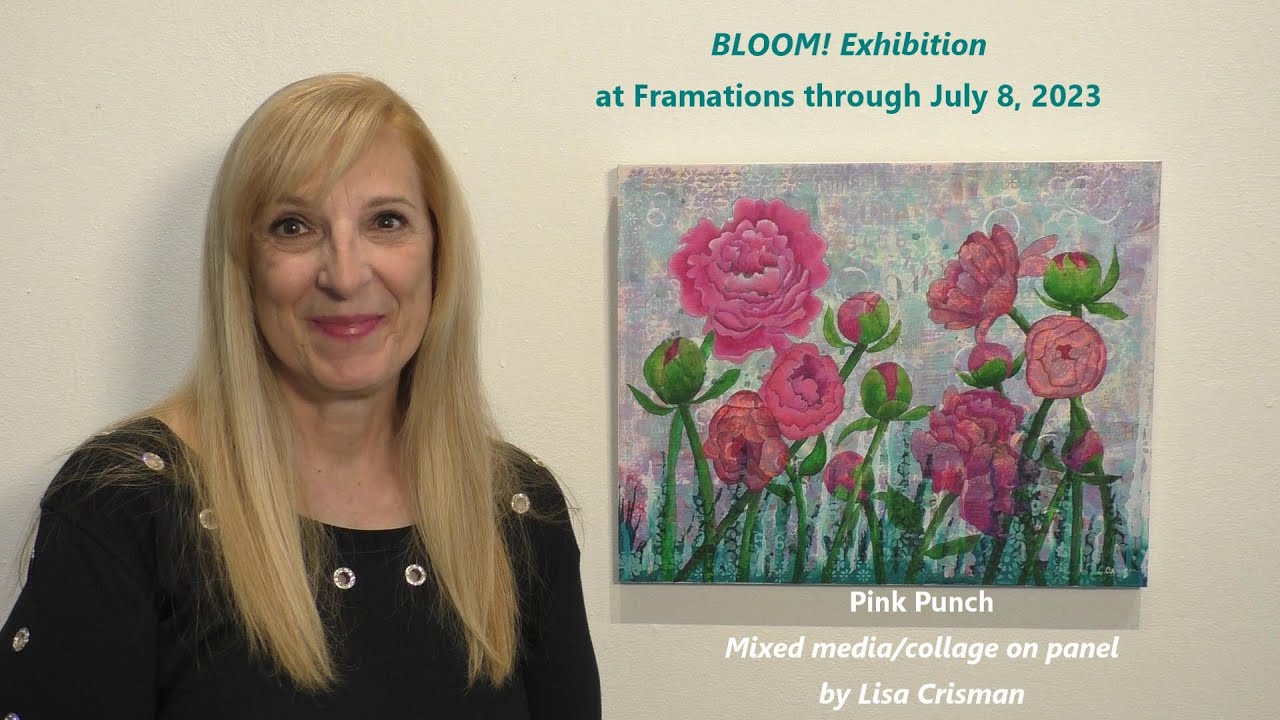 BLOOM! Exhibition Series: Lisa Crisman, "Pink Punch" - YouTube