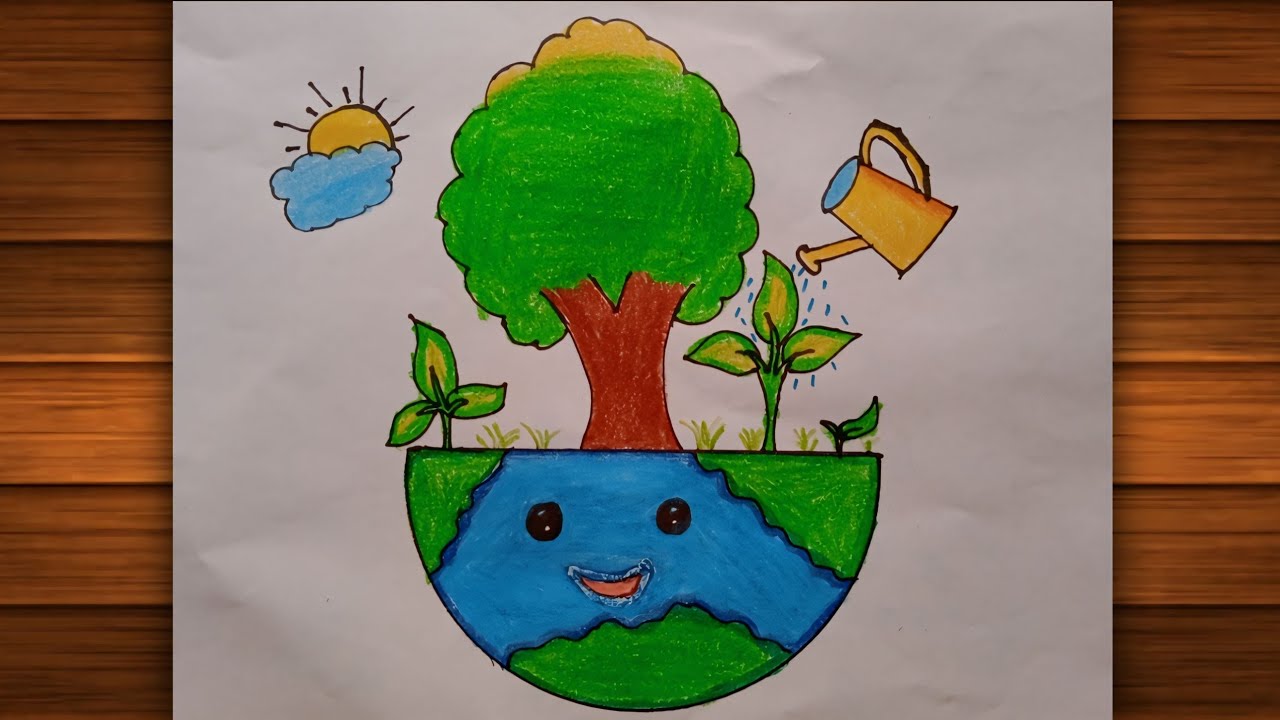 world Nature Conservation Day Drawing || Nature Conservation Poster ...
