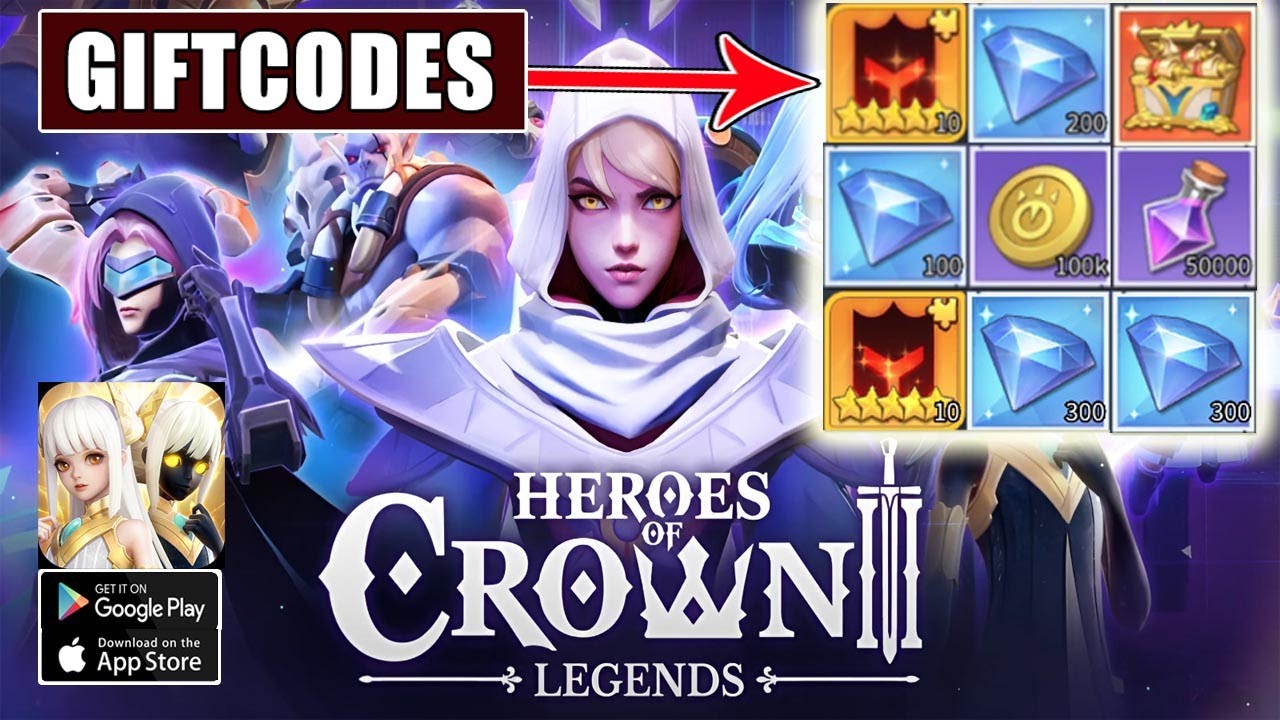 Heroes Of Crown Legends & All 7 Giftcodes | 7 Redeem Codes Heroes Of ...
