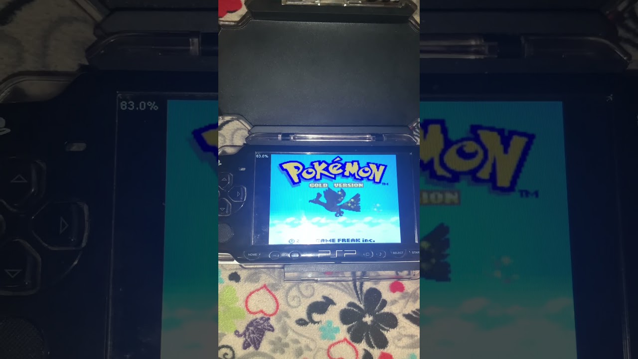 Pokémon Gold Version on PSP. Hope y’all enjoy the PSP content - YouTube
