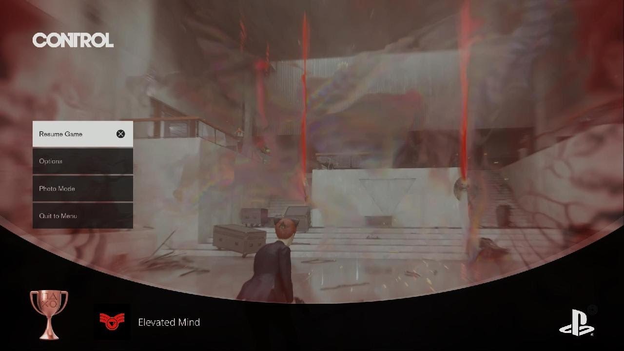 Control Ultimate Edition (PS5): Elevated Mind Trophy - YouTube