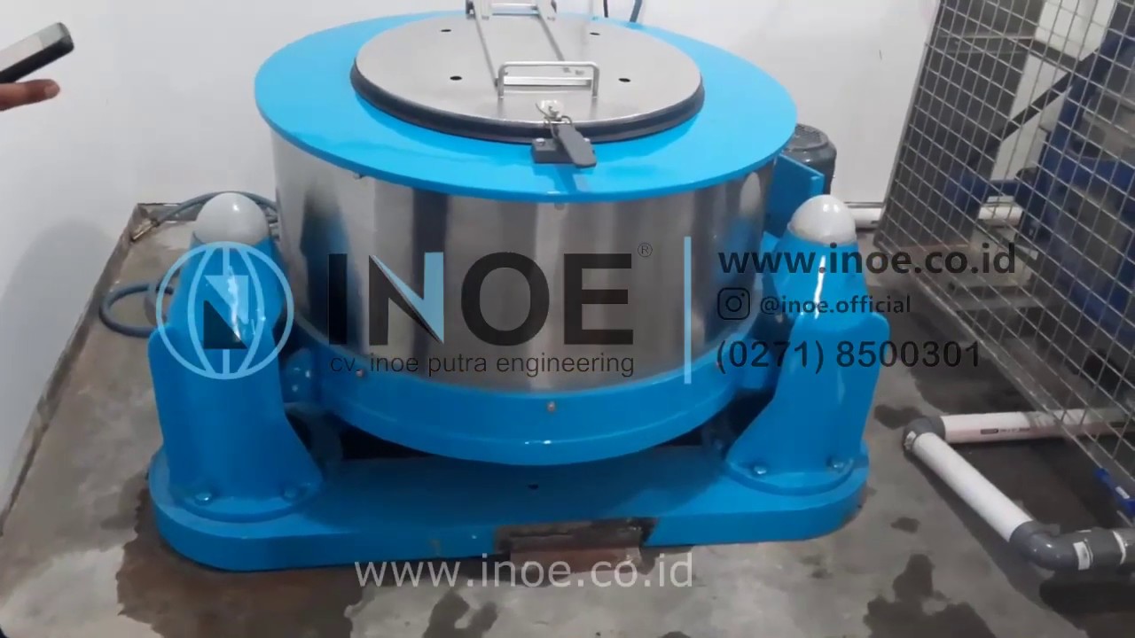 mesin extractor laundry terbaik - YouTube