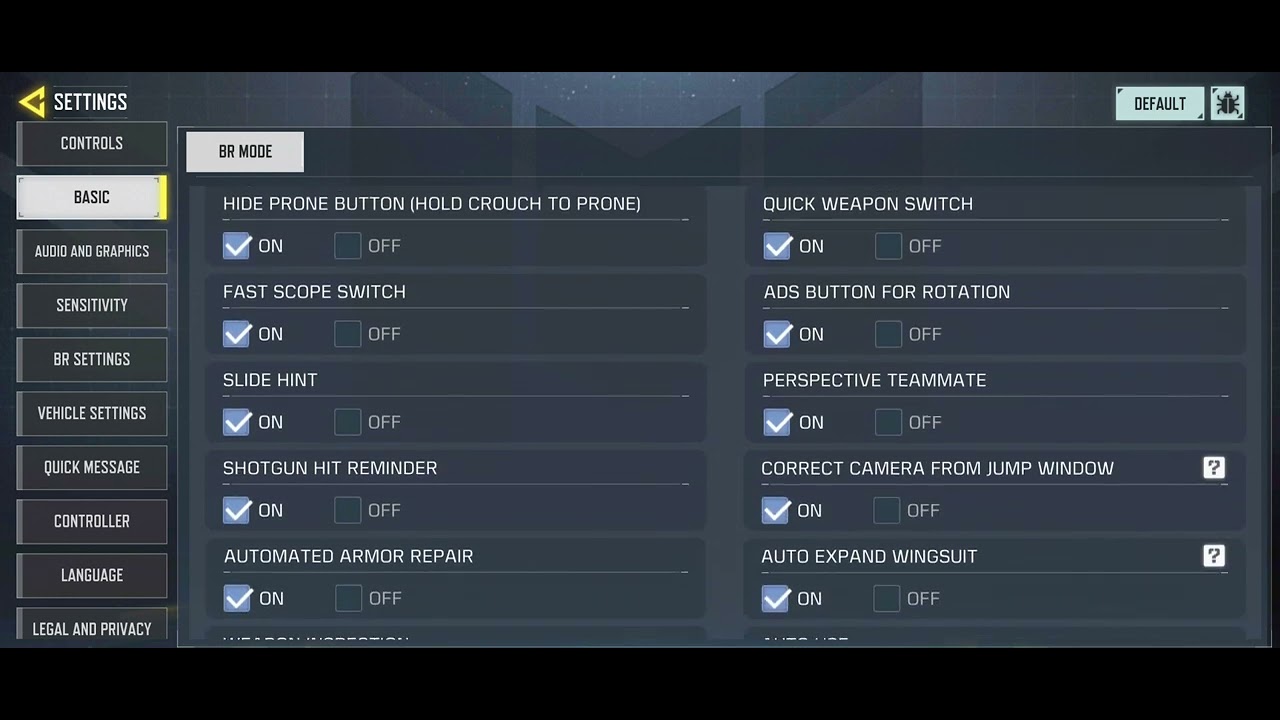 Tecno Camon 20 Pro 5g: Call of Duty:Mobile: Tutorial Settings # ...
