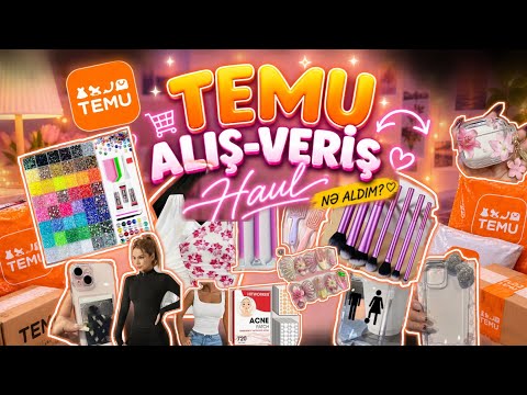 Temu alış-verişi Gülüş Hüseynova #temu #temuhaul #gülüş #gulushuseynova 