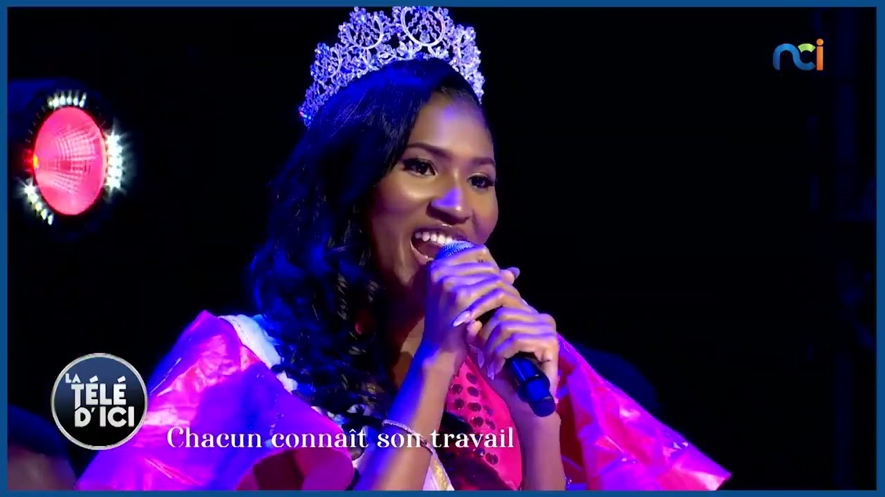 Saran Bah, Miss world Guinée 2021 interprète une chanson de Beyoncé sur ...