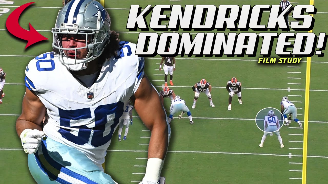 Dallas Cowboys Eric Kendricks DOMINATED (Film Study) - YouTube