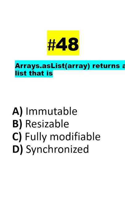 Quiz 48 Crackjavainterview Learnjava Java Quiz Interview Coding Spring Tricks