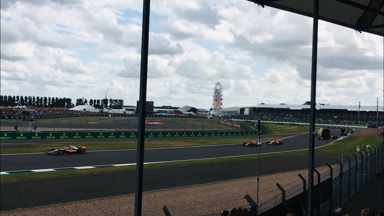 Formula 1 2023 British GP Race Start - YouTube