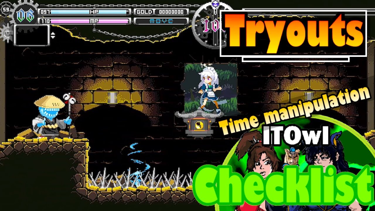 Touhou Luna Nights (PS5) Trying Out ... A Chibi Time Control ...