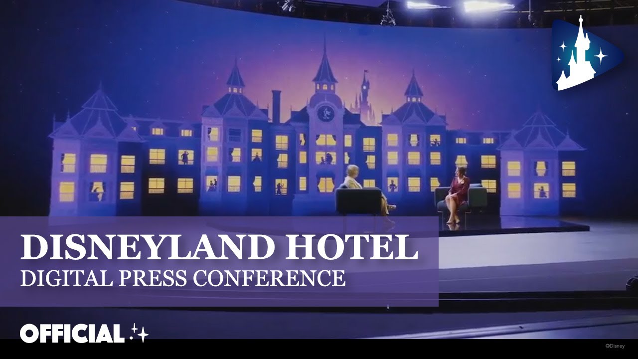 Conférence de presse du Disneyland Hotel | Disneyland Paris - YouTube