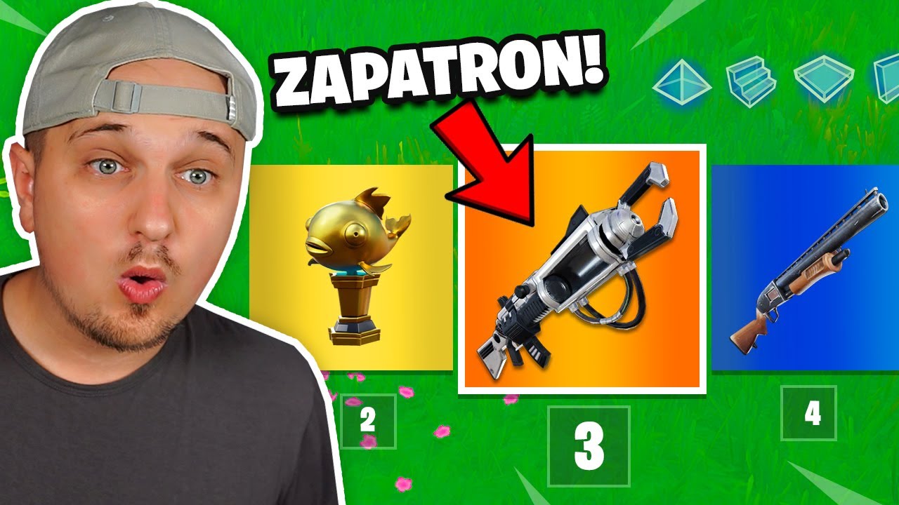 Znalazłem LEGENDARNY ZAPATRON w Fortnite (NIE CLICK BAIT) - YouTube