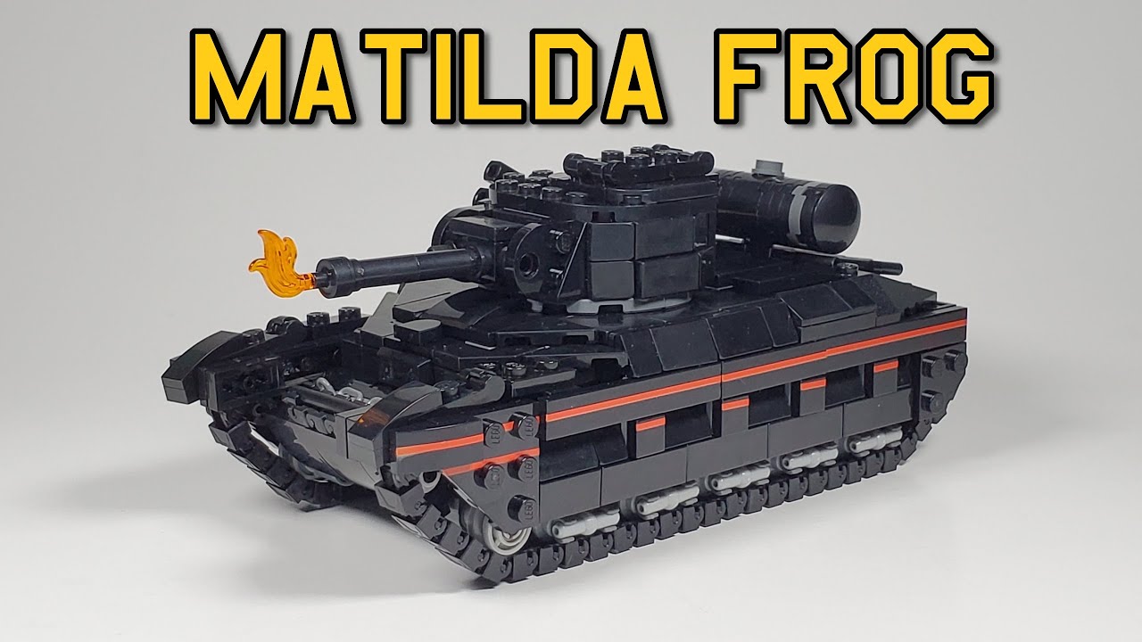 Building the Matilda Frog in LEGO - YouTube