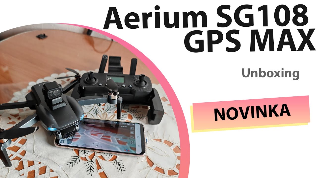Aerium SG108 GPS Max Unboxing - YouTube