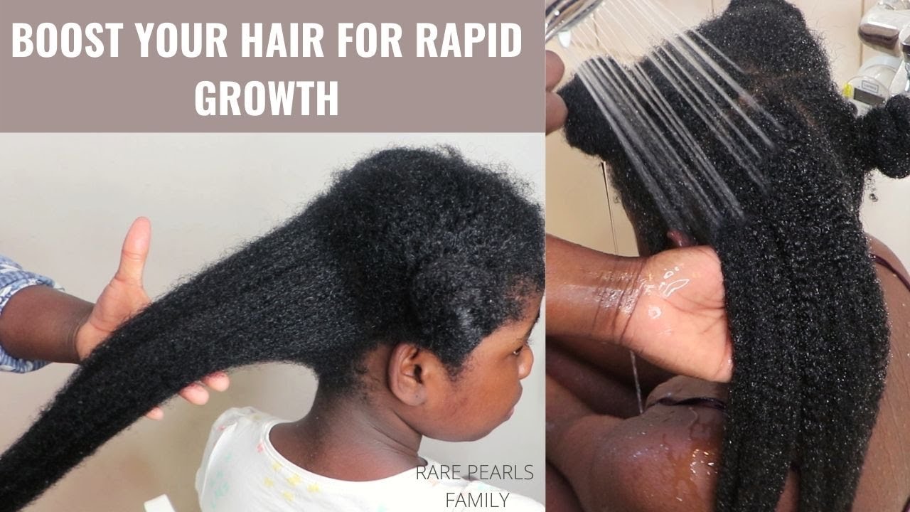 Boost Your Hair & Scalp For RAPID Natural Hair Growth & Length ...