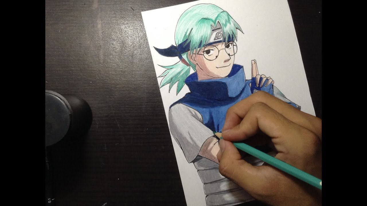 DRAWING ANIME (SPEED) - KABUTO YAKUSHI - YouTube