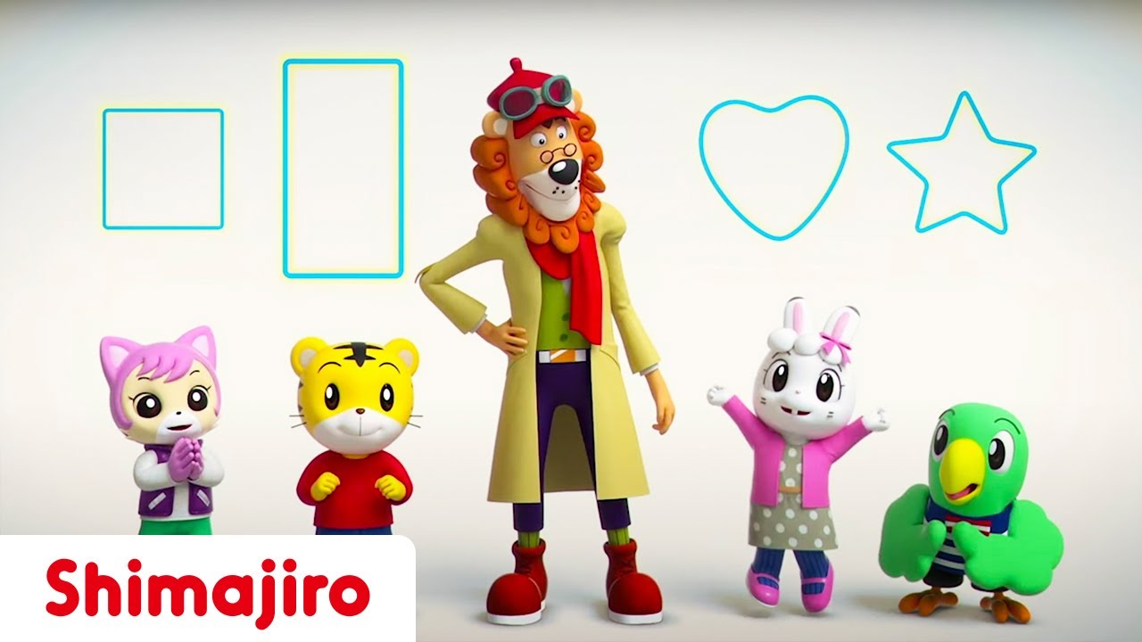 Learning For All Shapes & Sizes! 📐 Learn with Shimajiro | Kids video ...