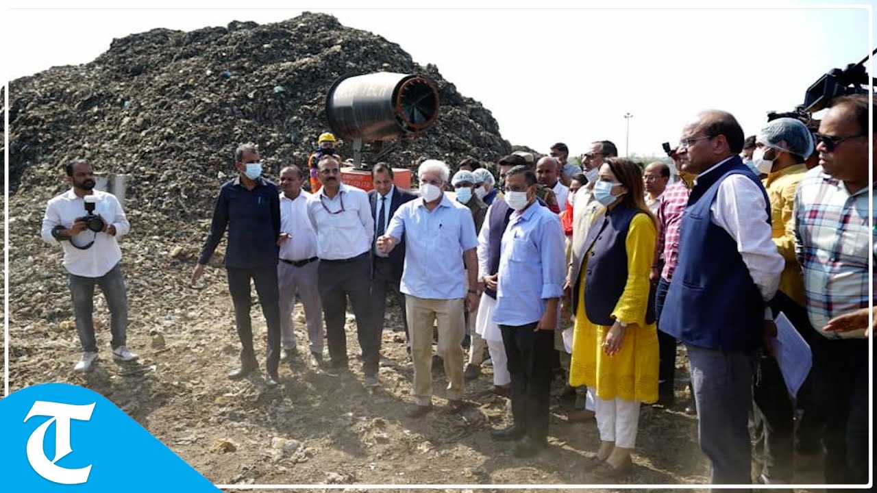 Arvind Kejriwal visits landfill site in Okhla, says will try to clean ...