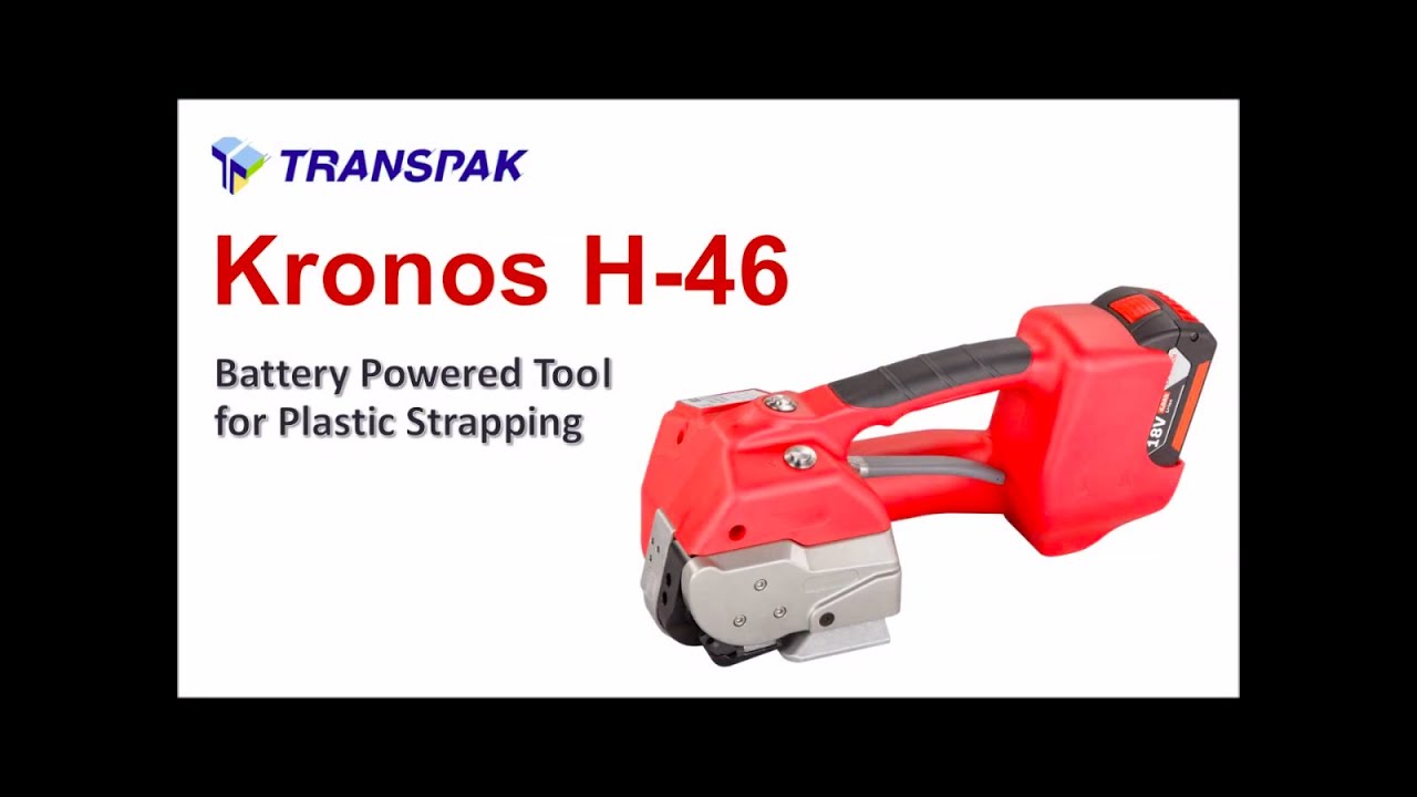 transpak battery powered tool H 46 - YouTube