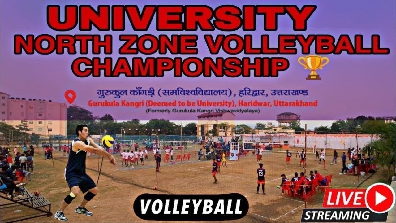 GOLU SIRSA VS JAMIA DEHLI North zone volleyball match 2024 - YouTube