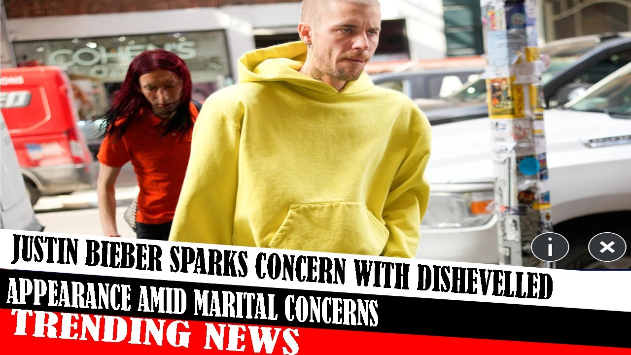 Justin Bieber Sparks Concern With Dishevelled Appearance Amid Marital ...