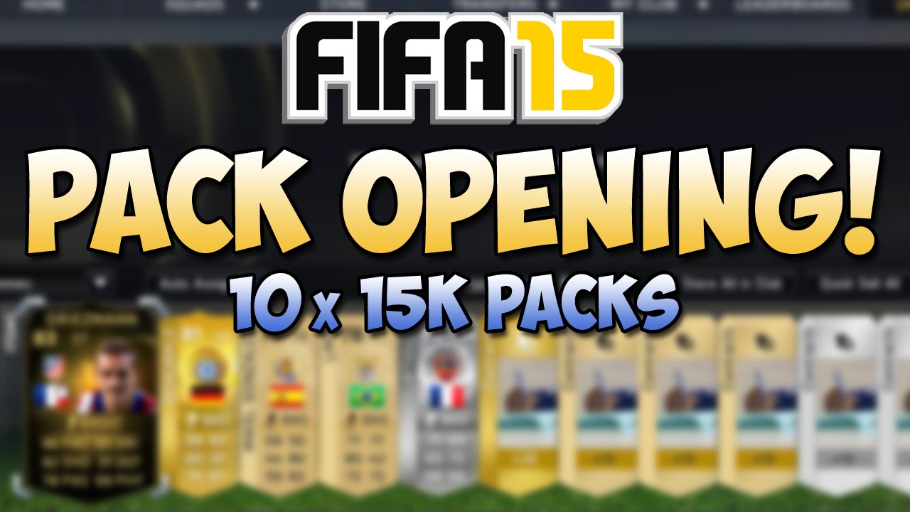 Fifa 15 - BOOM IN FORM! :D - 10x 15K Packs - Fifa 15 Pack Opening - YouTube