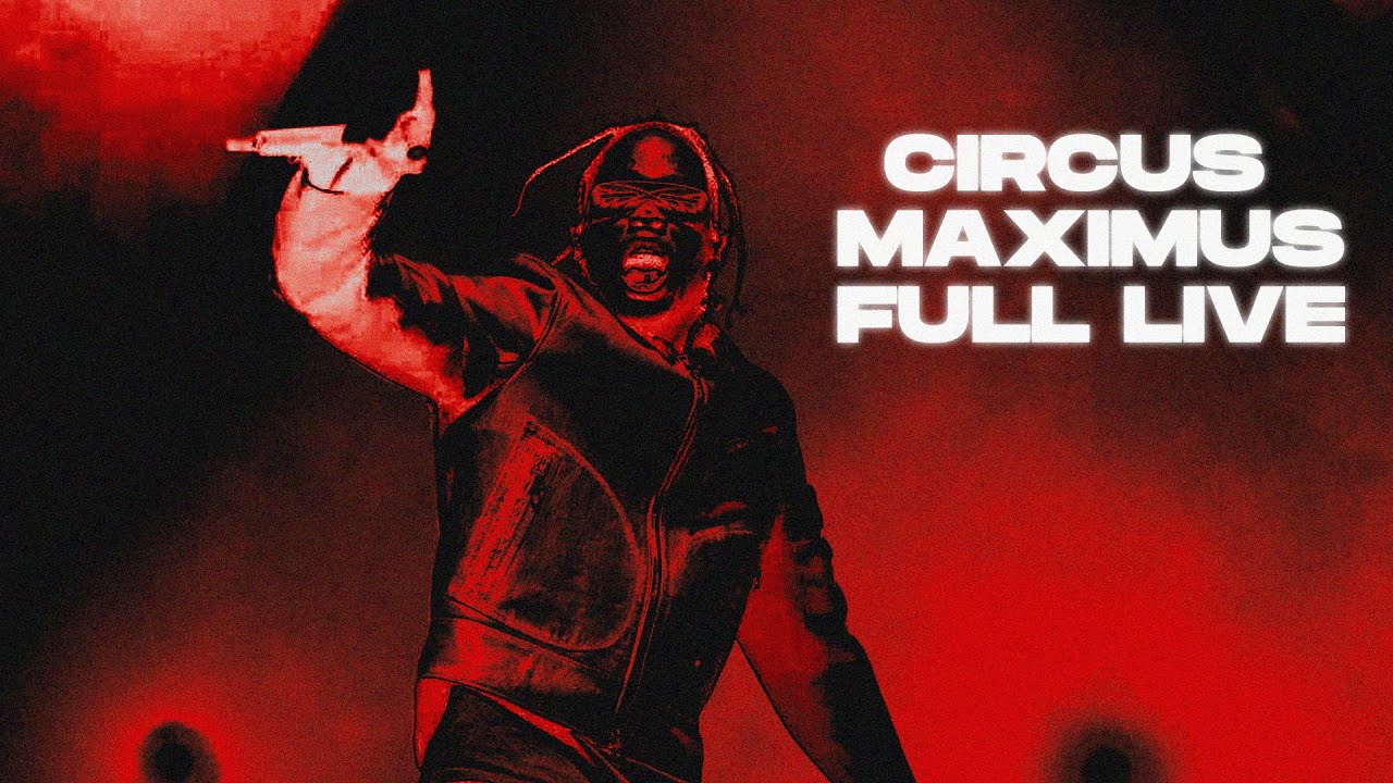 TRAVIS SCOTT - CIRCUS MAXIMUS 2023 - UTOPIA - ROME, ITALY [FULL SHOW ...