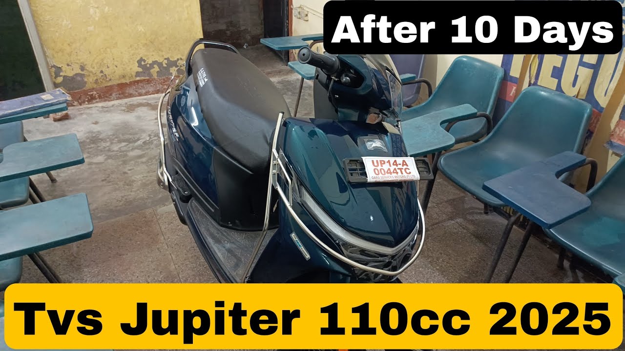 Tvs Jupiter 110 New Model 2025 | After 10 Days Condition | jupiter ...
