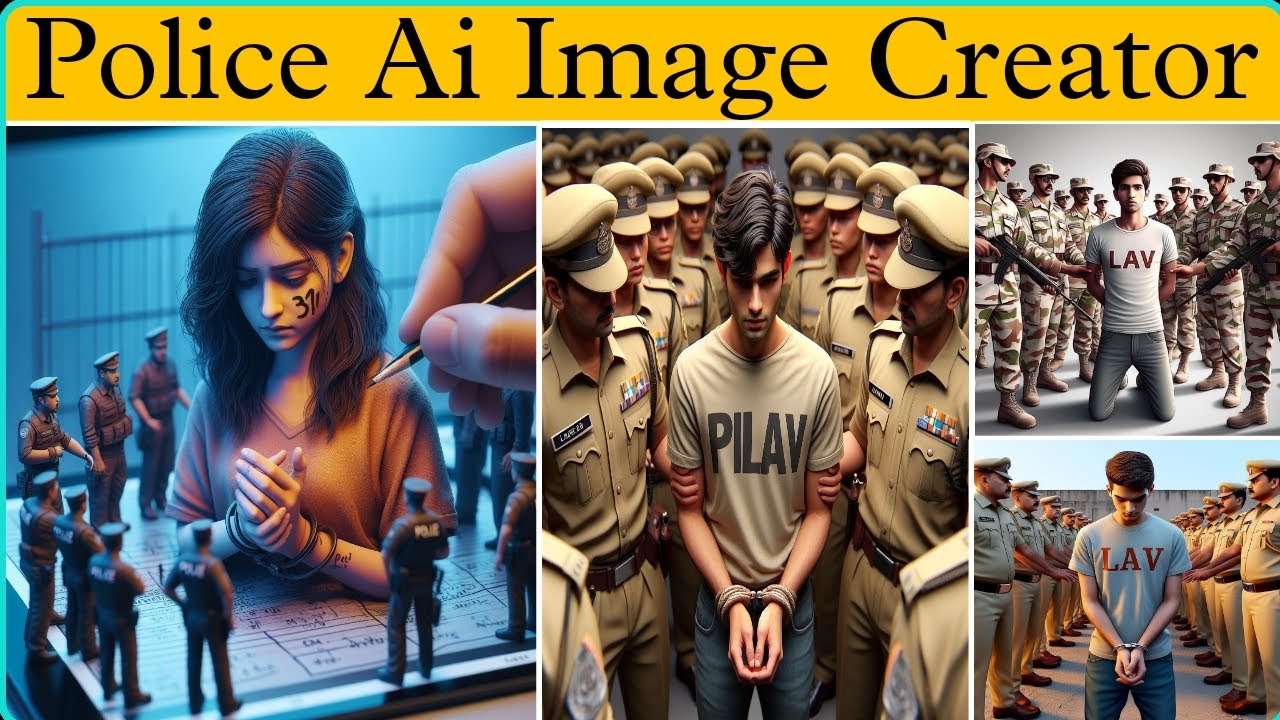 Police Ai Image Creator || Police 3d Image Creator Editing || 3d image ...