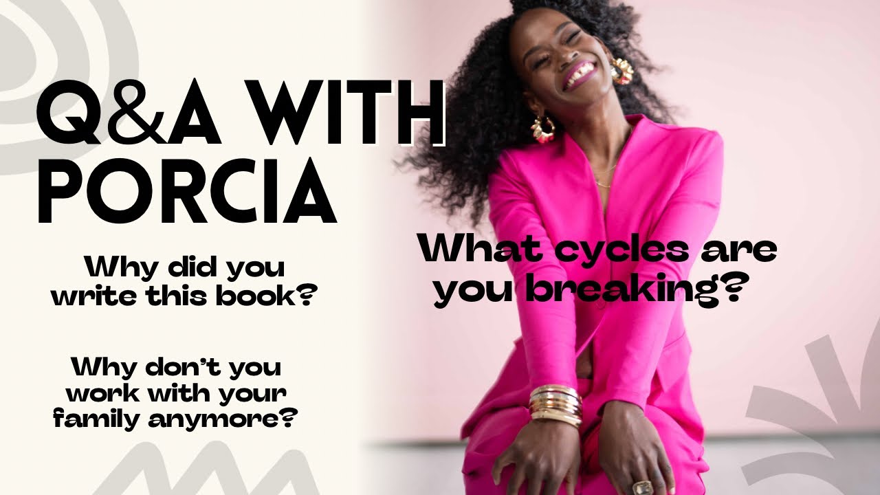 Answering your questions (part 1) | Porcia Mann - YouTube