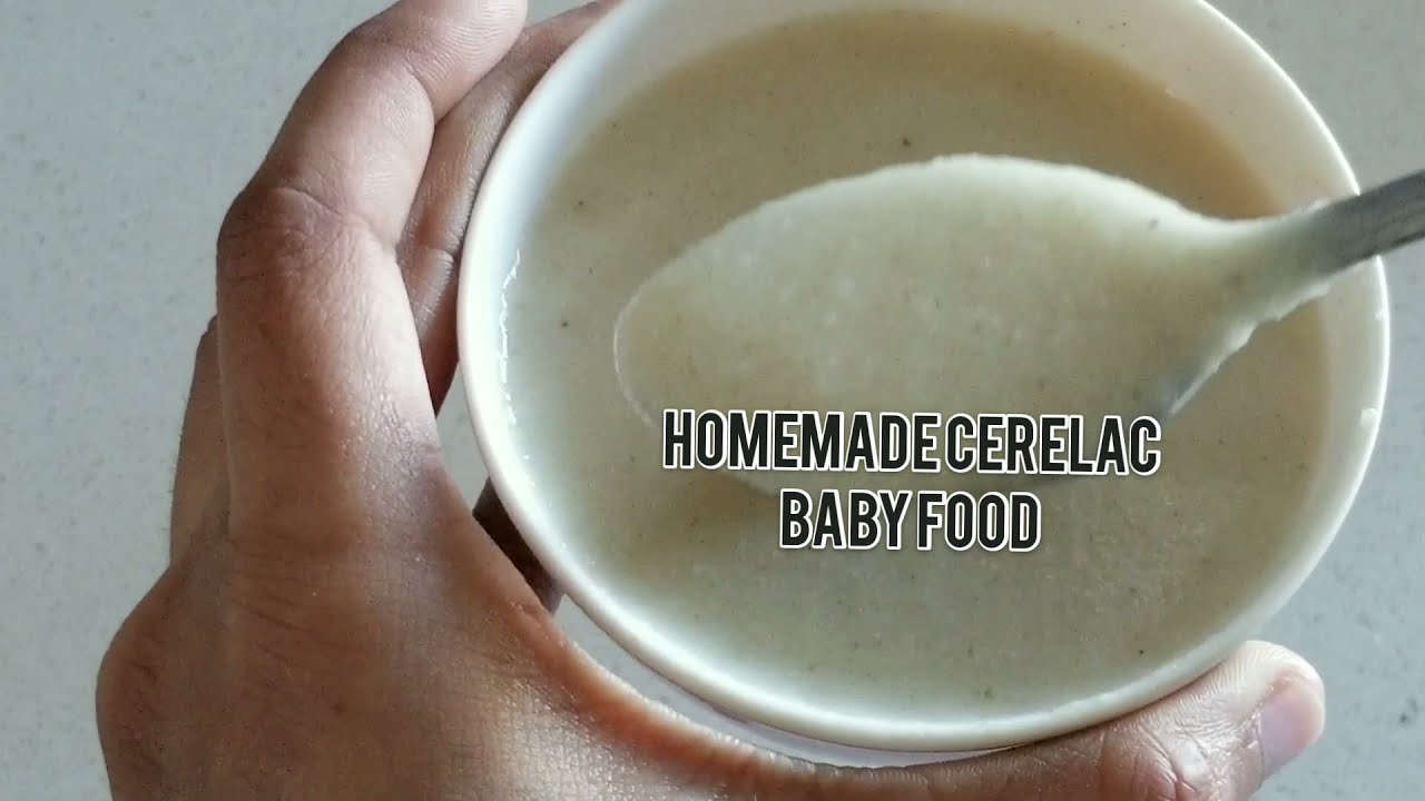 How To Make Cerelac Baby Food | Homemade Cerelac Baby Food For 6 Month ...
