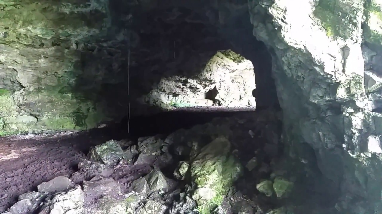 Inside the caves at Kesh, Co. Sligo - YouTube