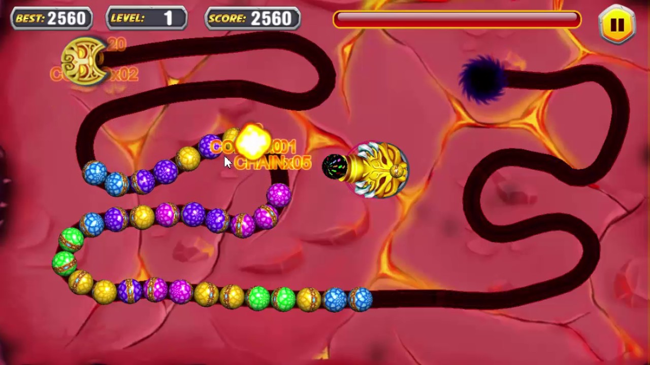 Game Marble Shoot - Video Demo - YouTube