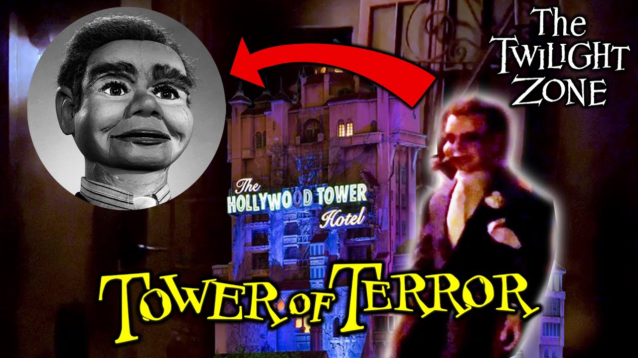Twilight Zone Easter Eggs at Disney's Tower of Terror - YouTube