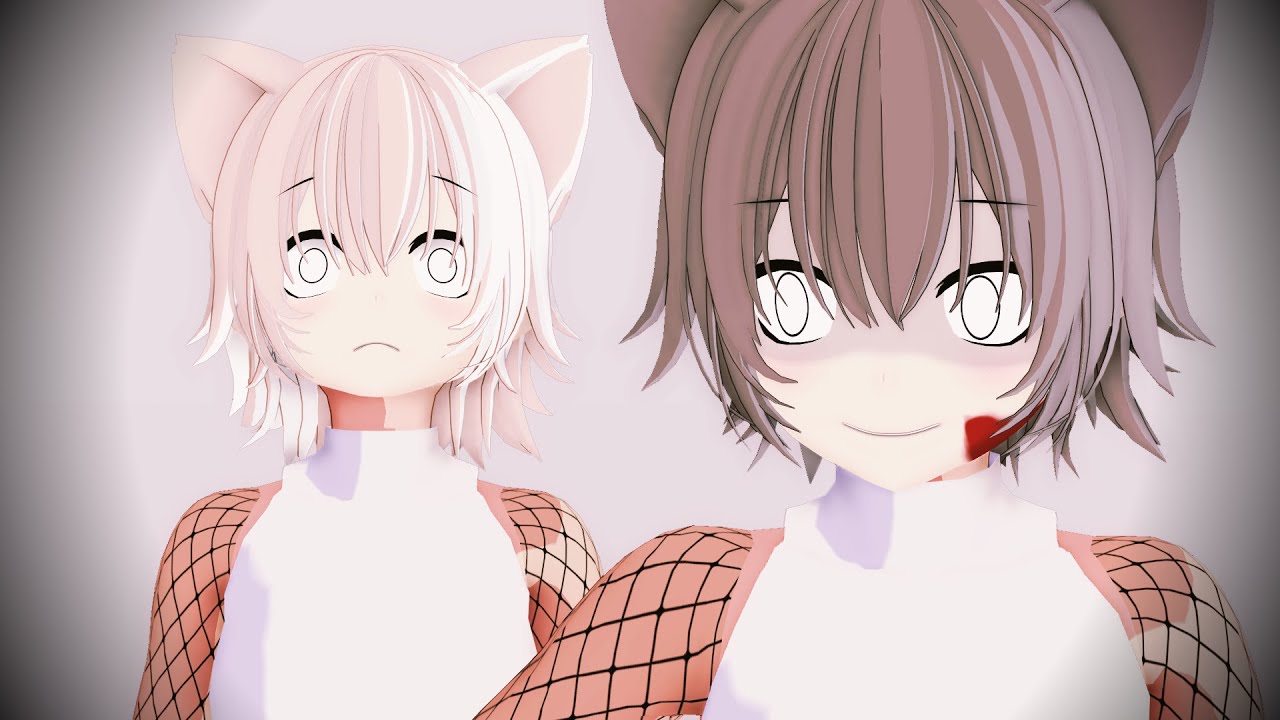 【SPRUNKI×MMD】WendaでNOVOCAINE【擬人化／personification】 - YouTube