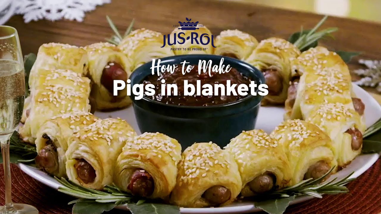 Pigs in Blankets Recipe | Christmas Puff Pastry Recipe | Jus-Rol - YouTube