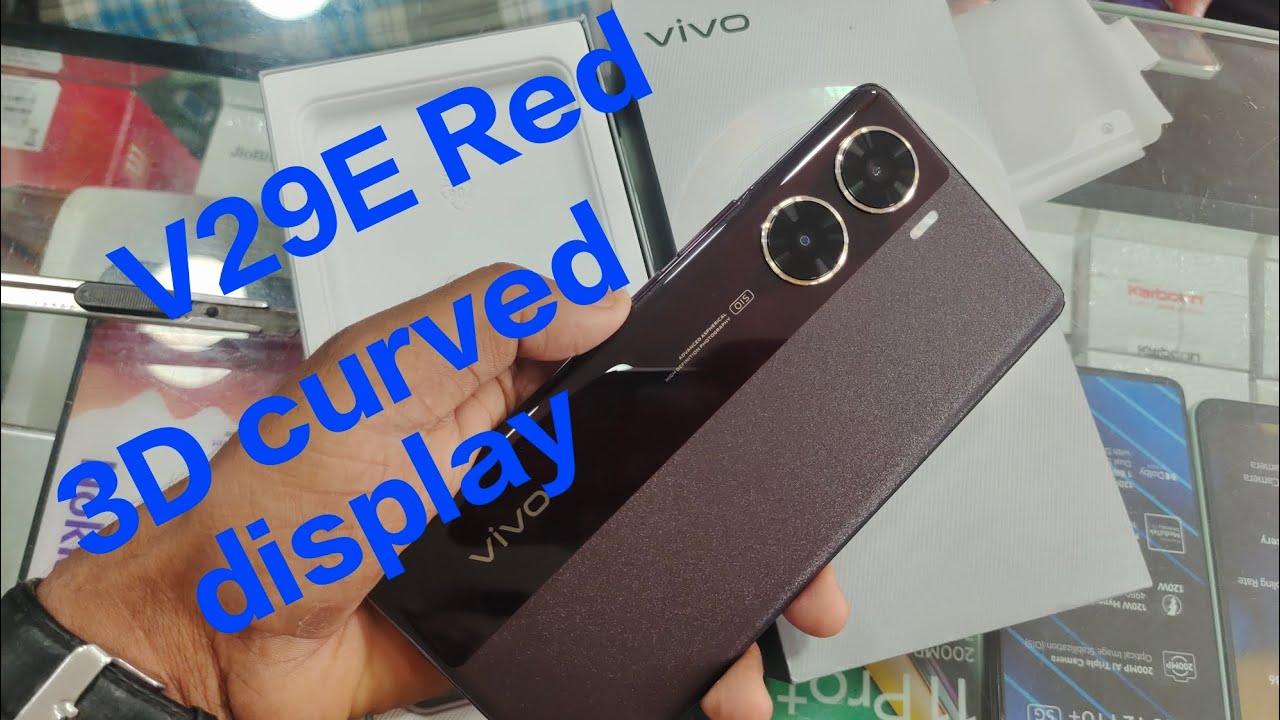Vivo V29e Red colour 😱😱 mobile unboxing full video #mobilelegends # ...