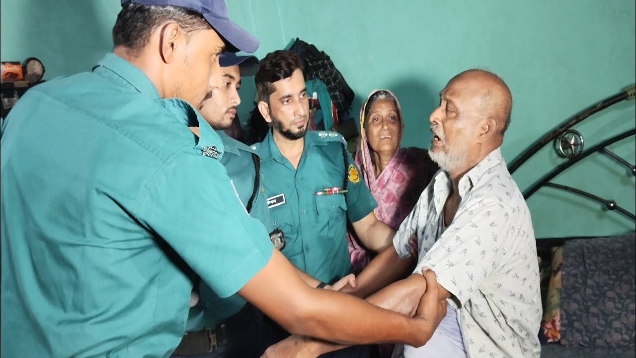 আসামি | Ashami | মানবতা | আসামি ধরতে গিয়ে তার অসুস্থ বাবা মাকে ধরে ...