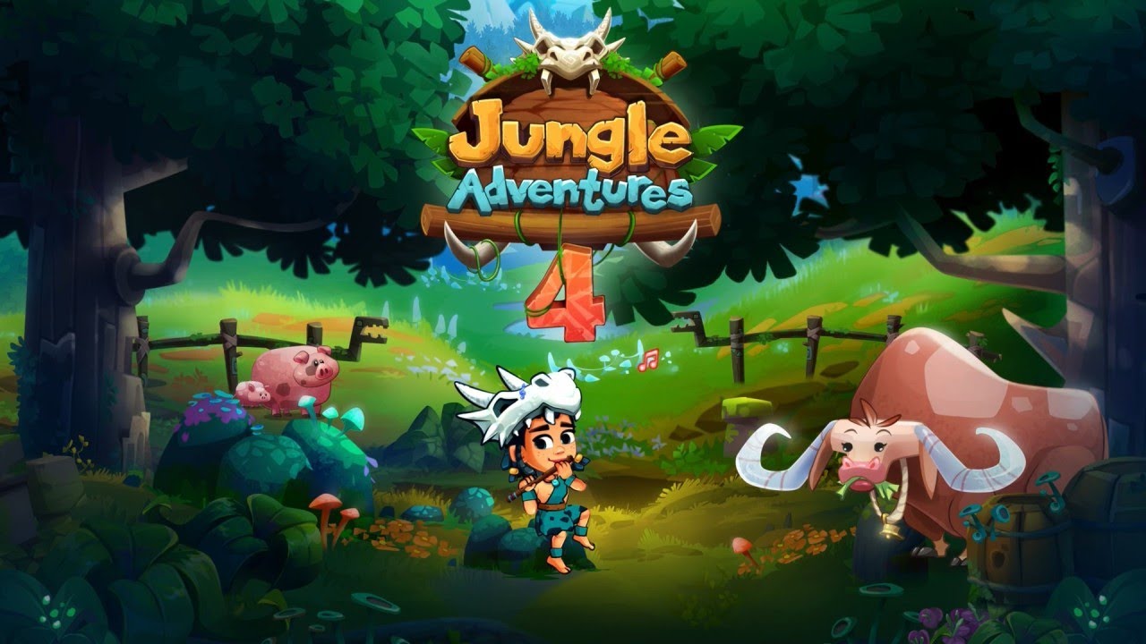 JUNGLE ADVENTURE 4 GAMEPLAY AMAZING BOSS FIGHT FUN GAME PLAY 🕹️🥰🔥 - YouTube
