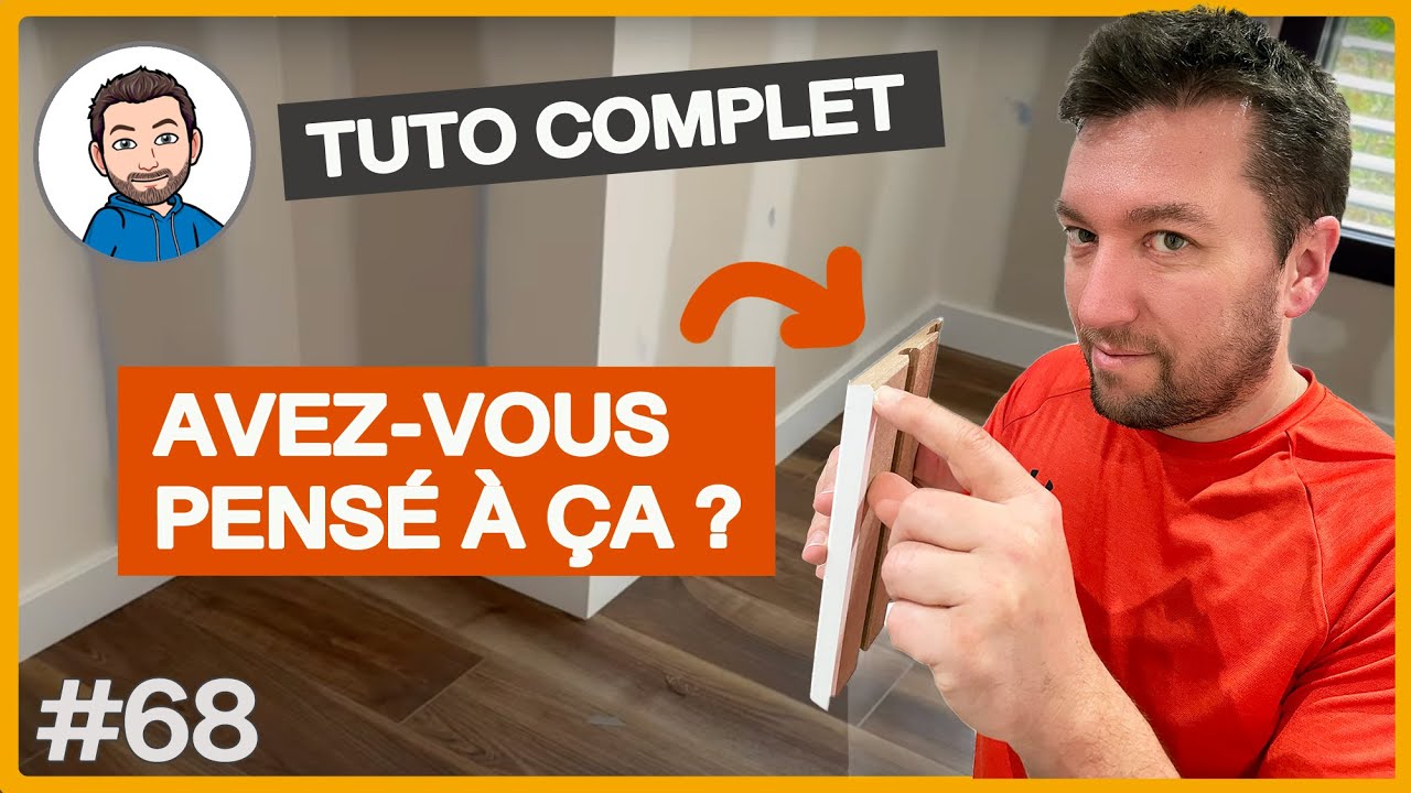 Comment poser des PLINTHES en MDF : ce qu'on ne vous dit pas! - YouTube