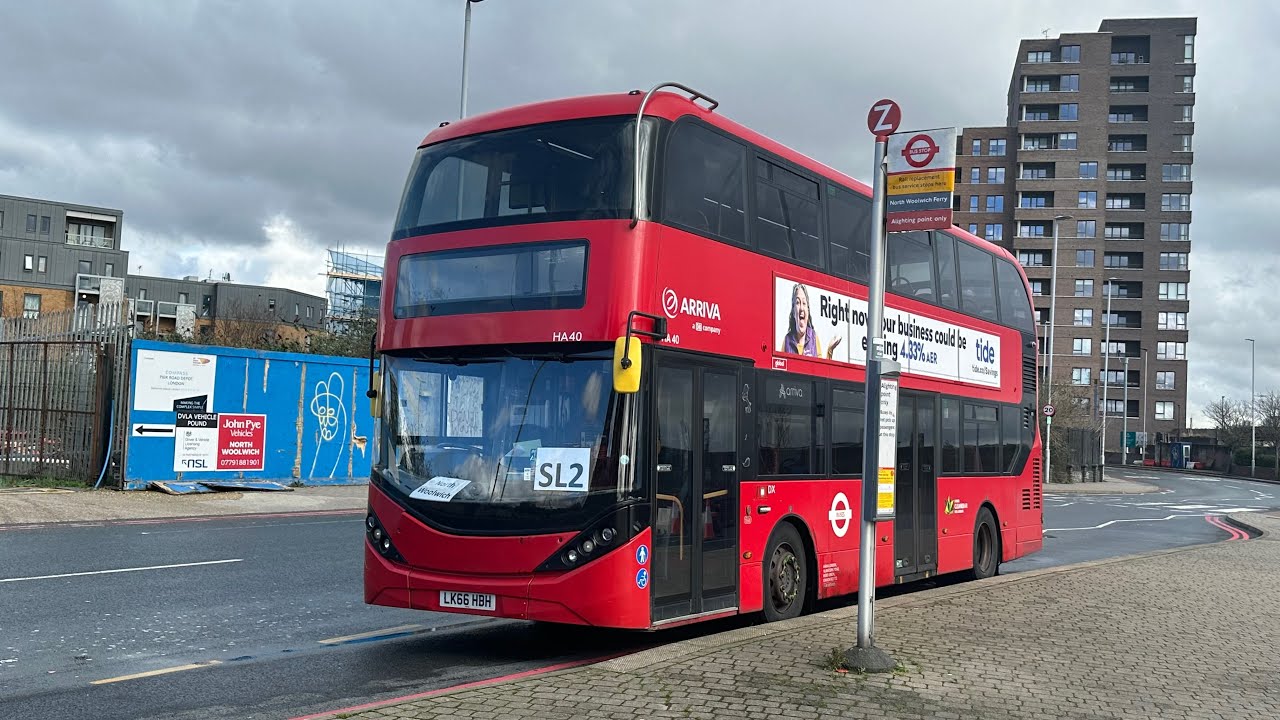 *Superloop* Journey on SL2 from North Woolwich to Walthamstow Central ...